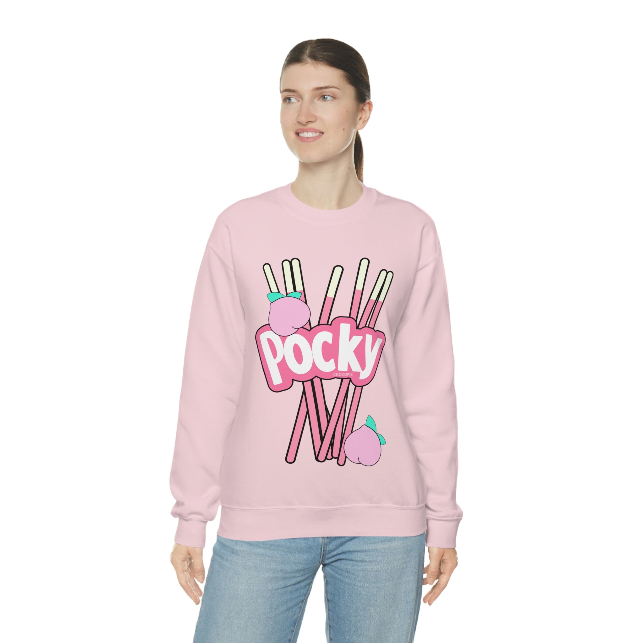 POCKY PEACHY Unisex Sweatshirt – kokopiecoco